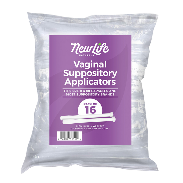 16 Disposable Vaginal Suppository Applicators Pack